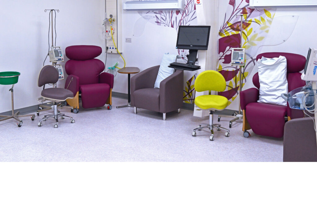 Norfolk and Norwich University Hospitals NHS Foundation Trust » Weyborne Day Unit – Chemo tile