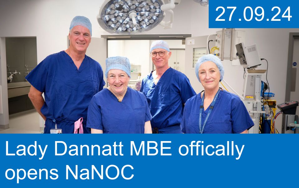 Norfolk and Norwich University Hospitals NHS Foundation Trust » NaNOC opening news tile